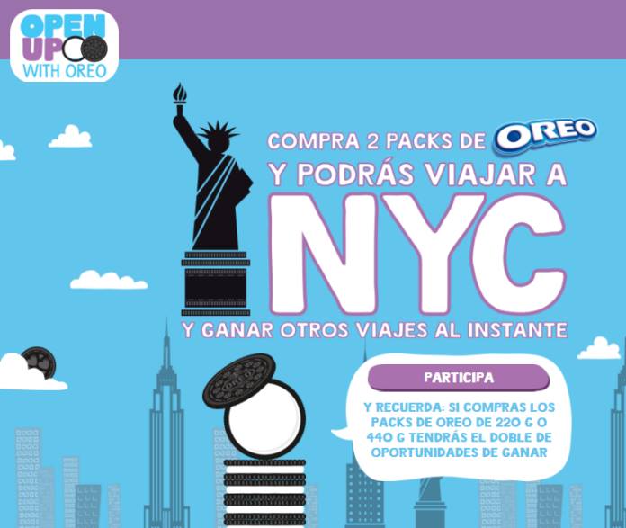 Gana un viaje a Nueva York con Open Up OREO – Regalos y Muestras gratis