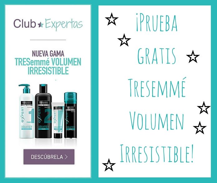 Prueba gratis la gama más famosa de Tresemmé – Regalos y Muestras gratis