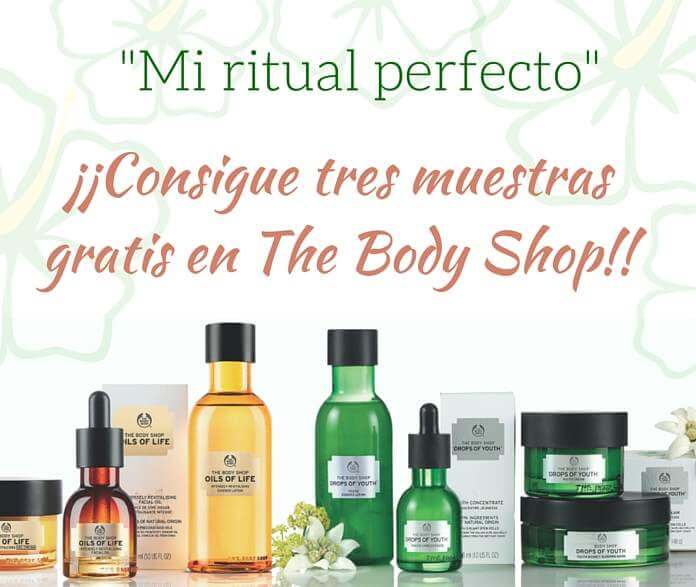 TRES muestras gratuitas personalizadas en The Body Shop ¡¡Consíguelas ...