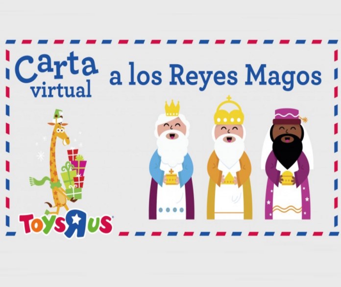 Escribe una carta virtual a los Reyes Magos y gana premios con ToysRUs – Regalos y Muestras gratis