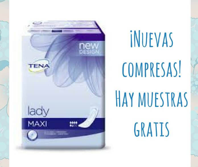 Tena lanza dos nuevas compresas con Instadry y ¡puedes pedir una ...