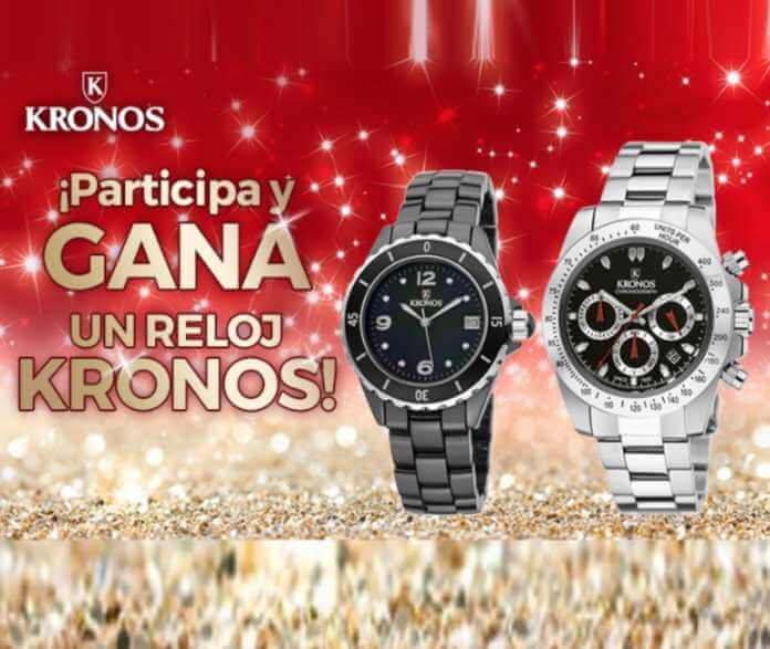 Kronos sortea dos relojes hermosos para la Navidad – Regalos y Muestras ...
