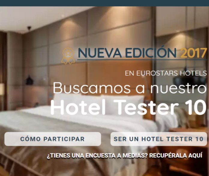 ¿Te gustaría convertirte en Hotel Tester de Eurostars? – Regalos y ...