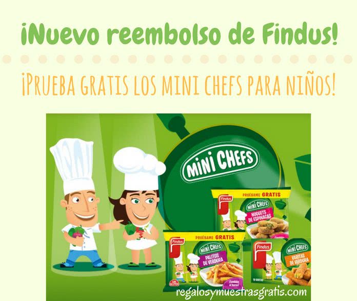 Los niños comerán verduritas!! Pide el reembolso de Mini Chefs Findus ...