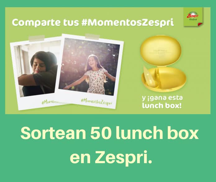 Gana una preciosa lunchera Zespri Lunch Box – Regalos y Muestras gratis