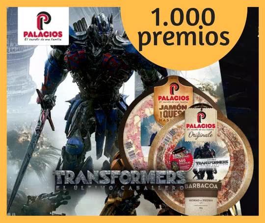 Gana uno de los 1000 premios de Transformers con códigos de Palacios ...