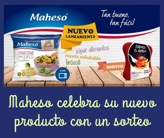 MAHESO tiene nuevo producto y lo celebra con un sorteo – Regalos y ...