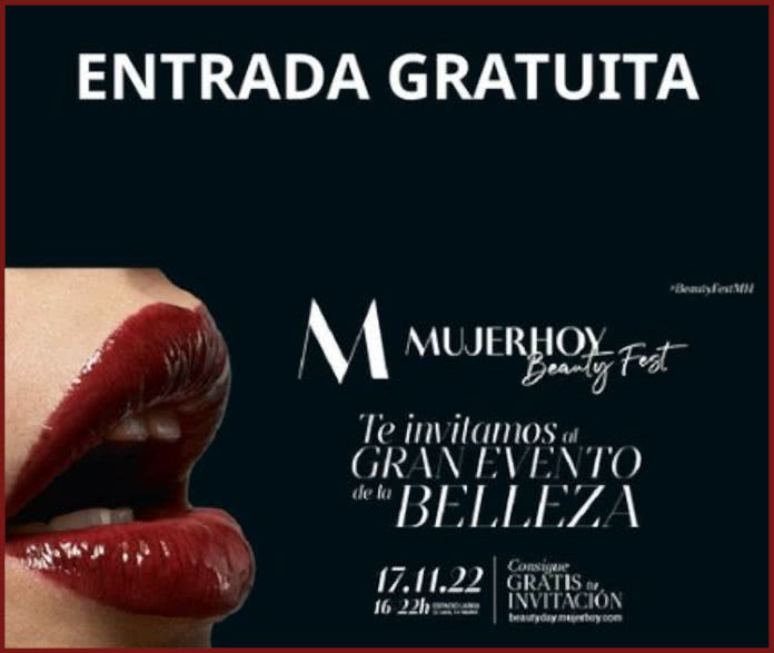 Entradas gratis al Beauty Fest (Madrid) – Regalos y Muestras gratis