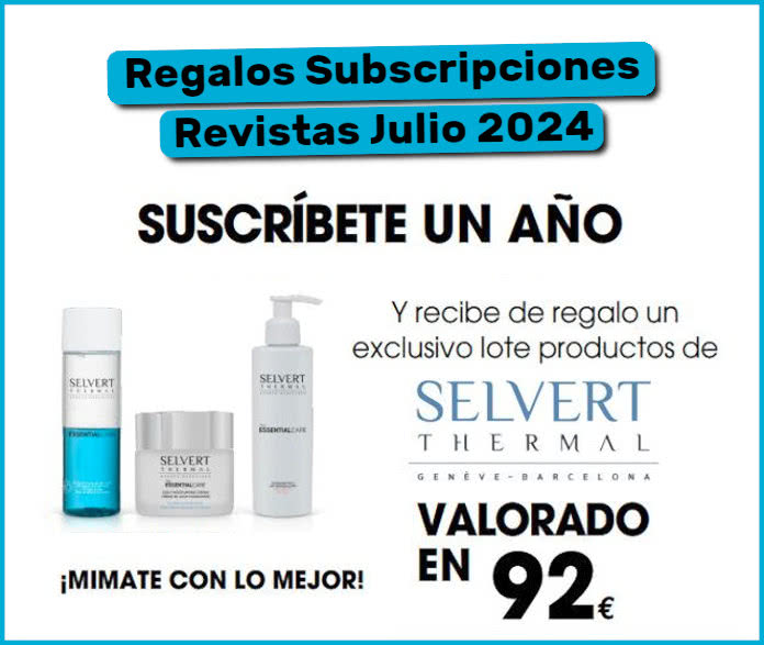 Regalos Suscripciones Revistas Julio 2024 – Regalos y Muestras gratis