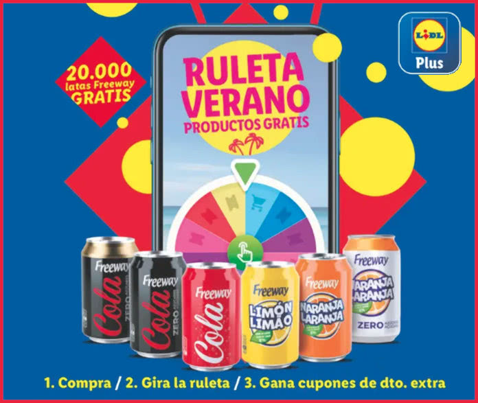 Lidl regala 20.000 latas de refrescos Freeway (30-6) – Regalos y ...