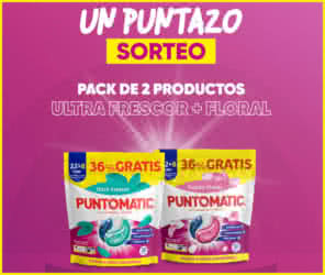 Puntomatic sortea 6 packs de detergente en cápsulas – Regalos y ...